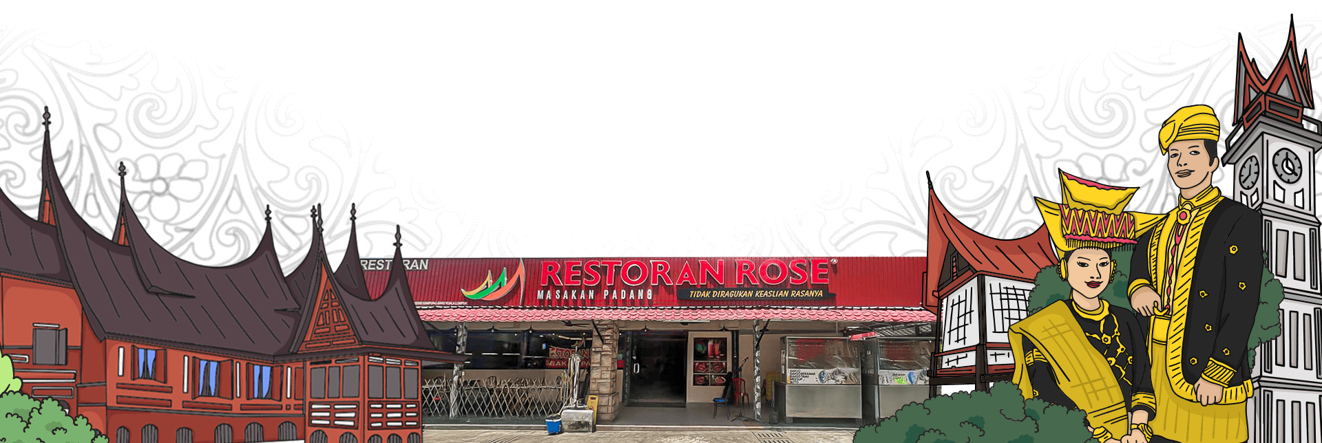 Restoran Rose - Masakan Padang & Minang Kampung Baru, Kuala Lumpur